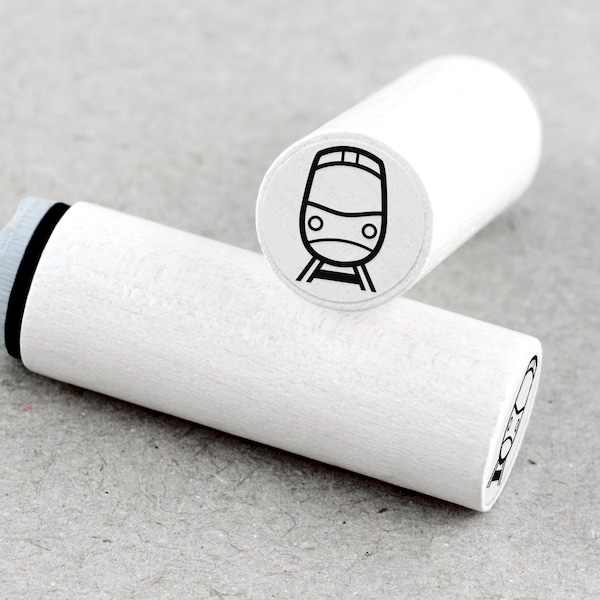 Train Rubber Stamp - Etsy