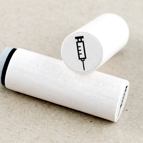 Mini Stamp Mini Rubber Stamp Peg Stamp - Etsy