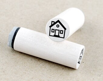House Rubber Stamp | Etsy