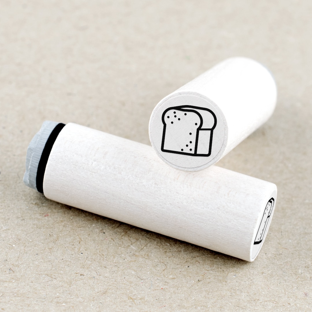 Mini Rubber Stamp Toast - Etsy