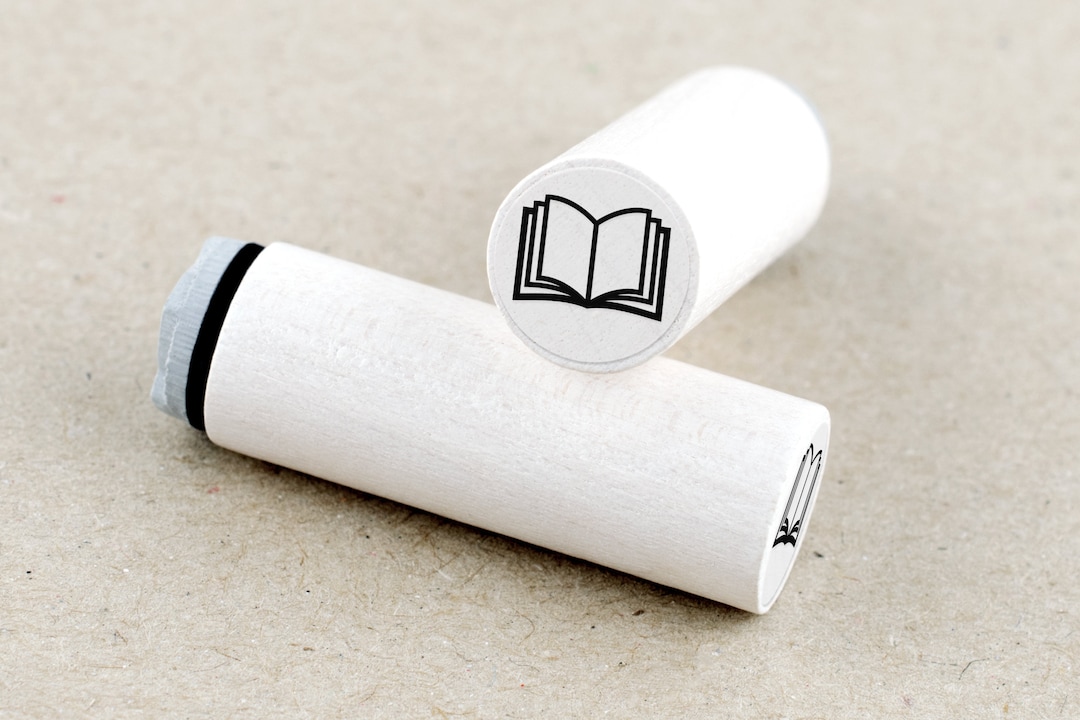 Mini Rubber Stamp Book - Etsy