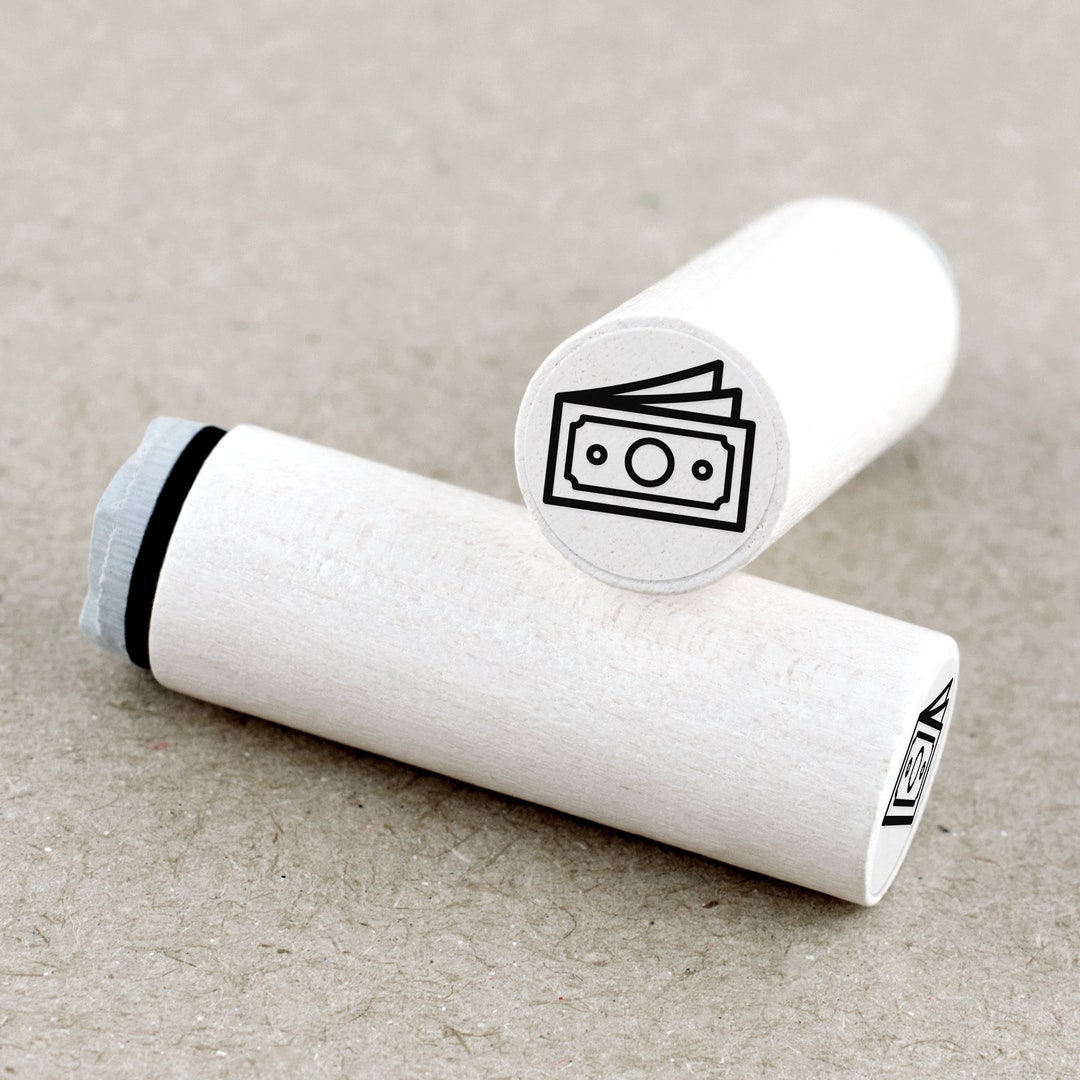 Mini Rubber Stamp Banknotes - Etsy
