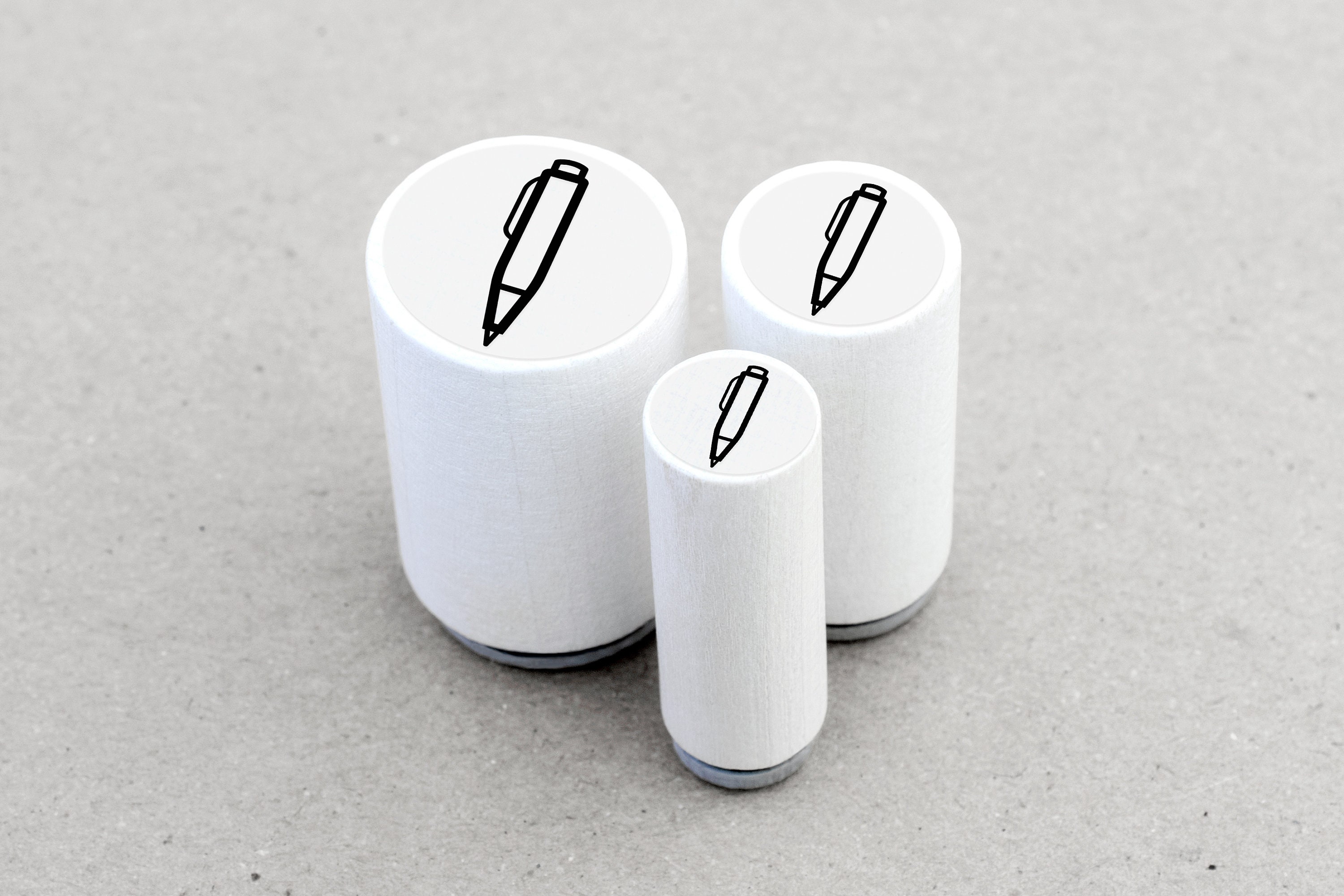 Mini Rubber Stamp Pen - Etsy