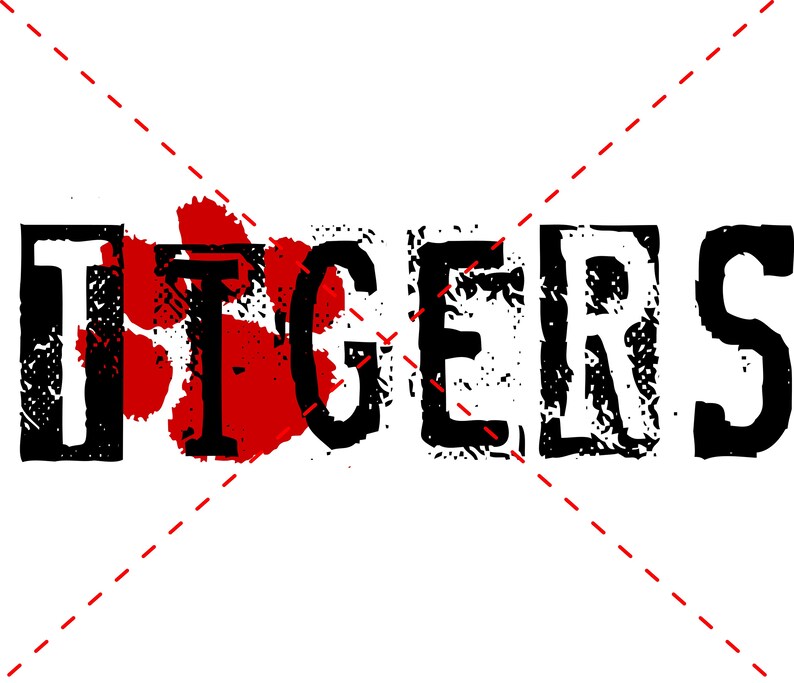 Tigers Sublimation Design | Tiger | Sports | Sublimation PNG | Digital ...