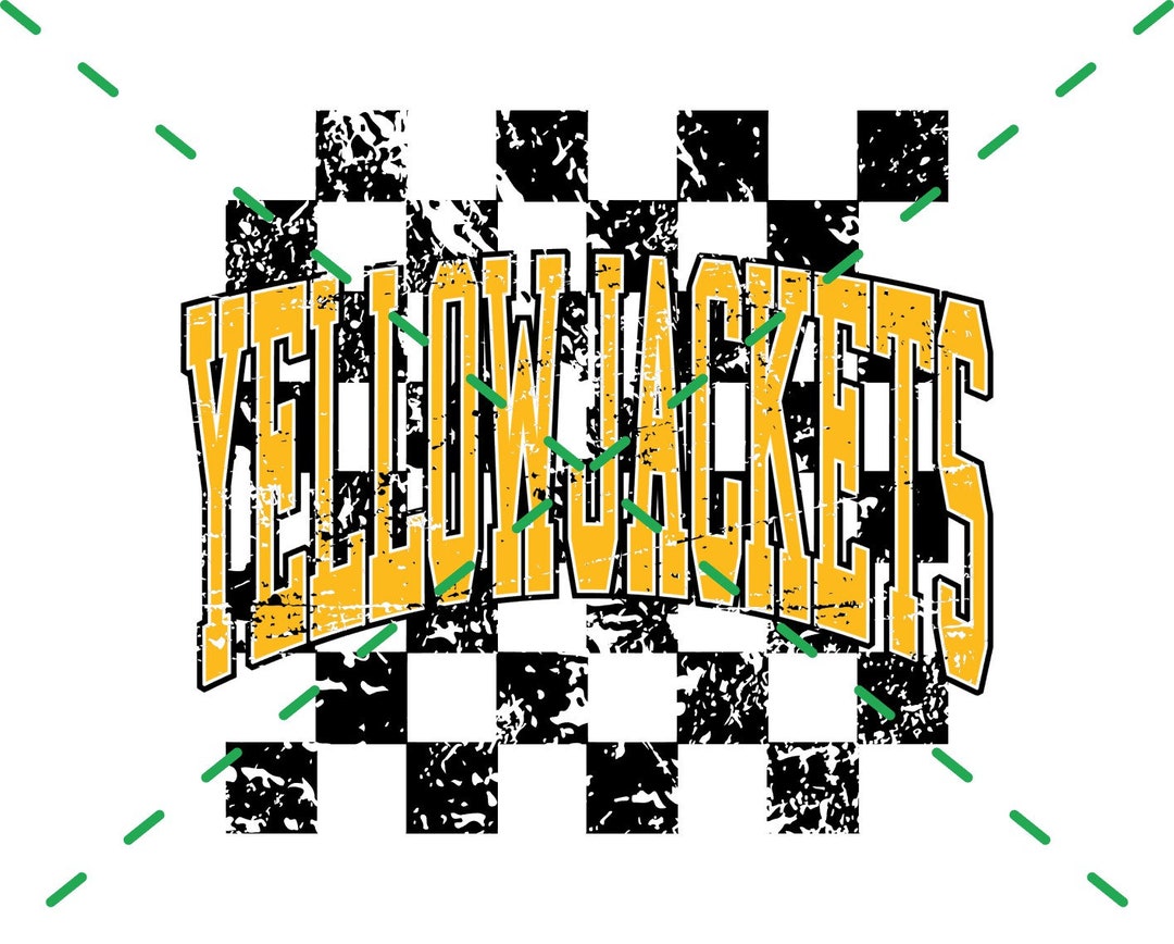 Yellow Jackets Sublimation Design | Yellow Jackets | Sports ...