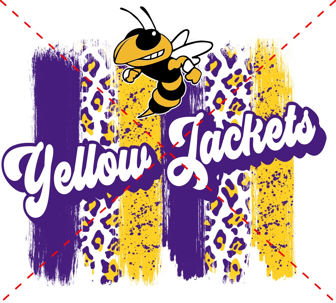 Yellow Jackets Sublimation Design | Yellow Jackets | Sports ...