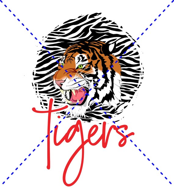 Tigers Sublimation Design Tiger Sports Sublimation PNG | Etsy