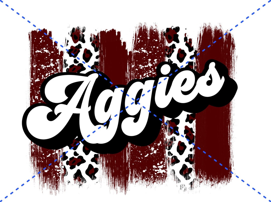 Aggies Sublimation Design | Aggies | Sports | Sublimation PNG | Digital ...