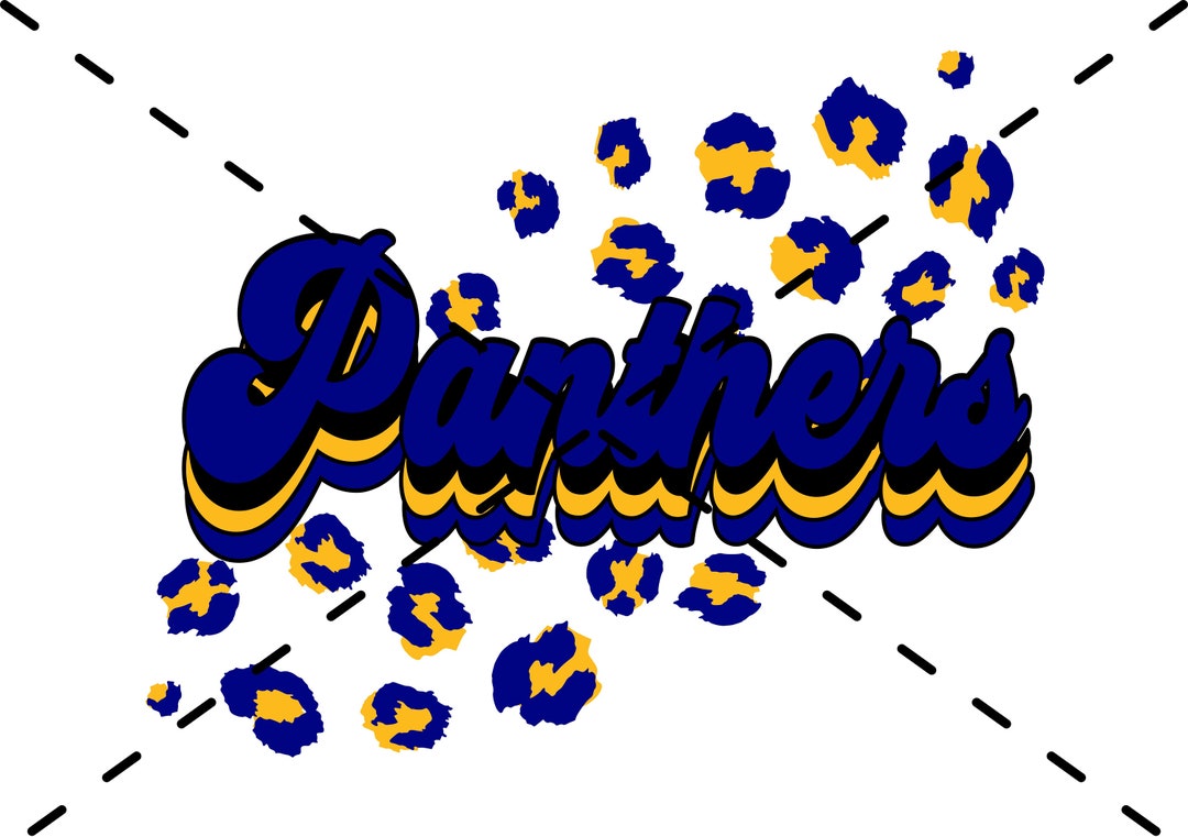 Panthers Sublimation Design | Panthers | Sports | Sublimation PNG ...