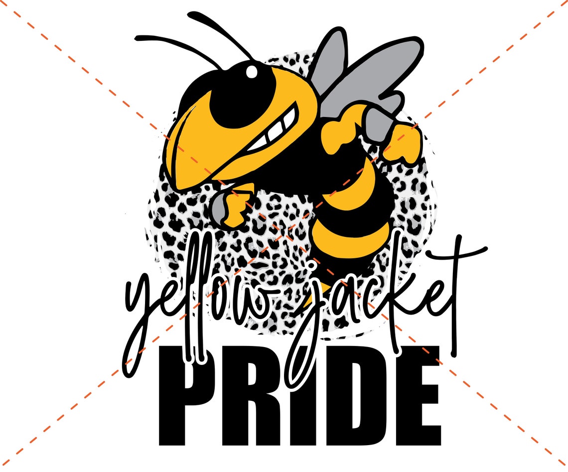Yellow Jacket Pride Sublimation Design | Yellow Jackets | Sports ...