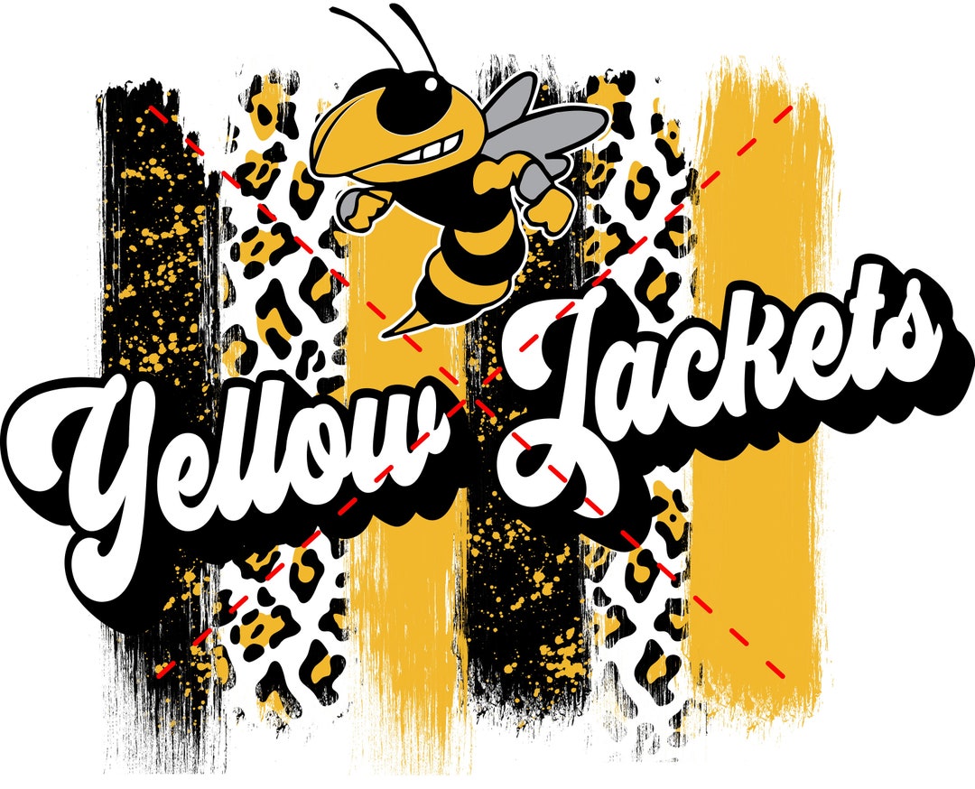 Yellow Jackets Sublimation Design | Yellow Jackets | Sports ...