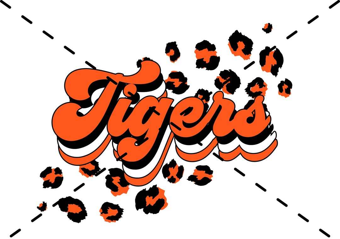 Tigers Sublimation Design | Tiger | Sports | Sublimation PNG | Digital ...