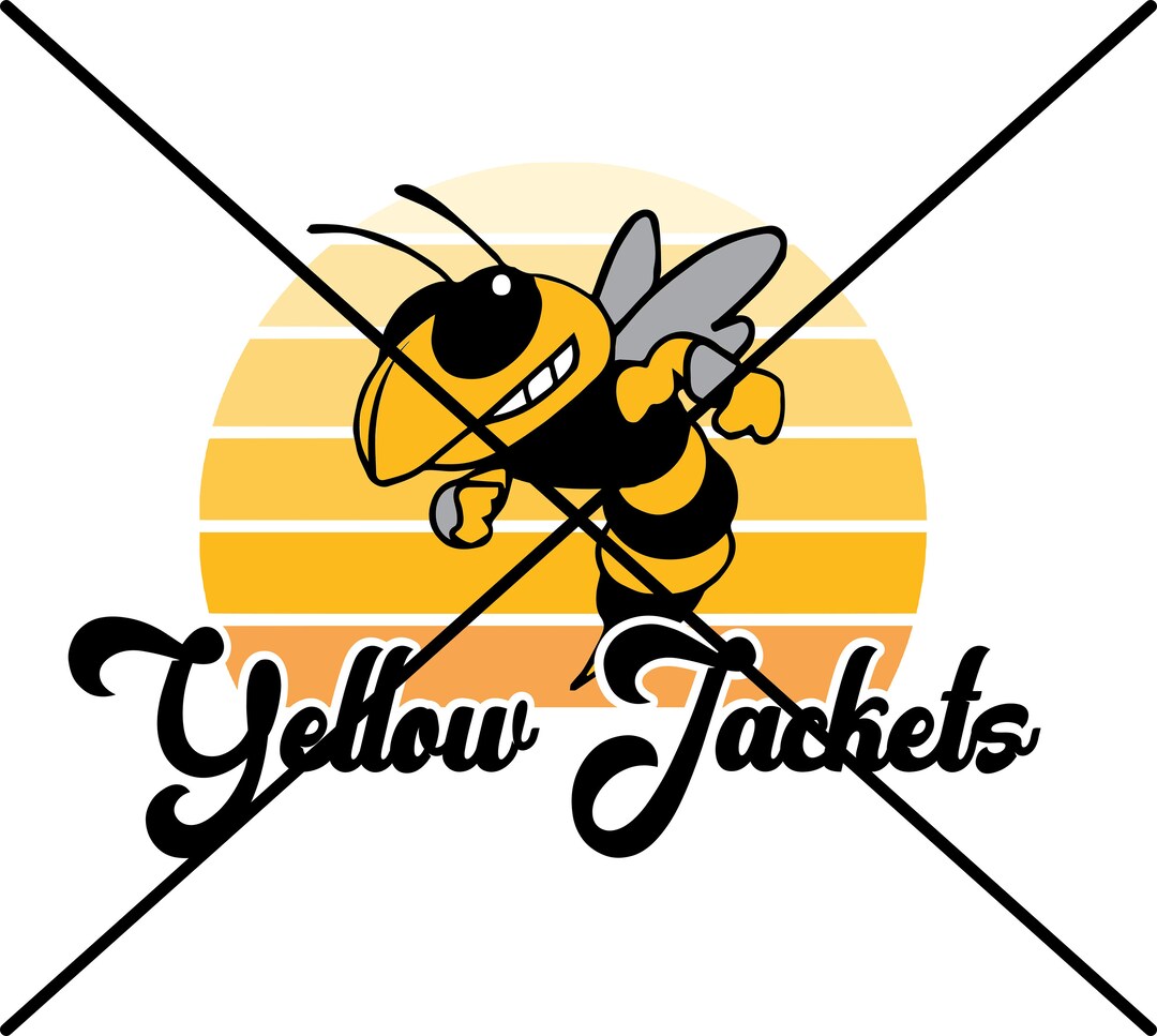 Yellow Jacket Pride Sublimation Design | Yellow Jackets | Sports ...