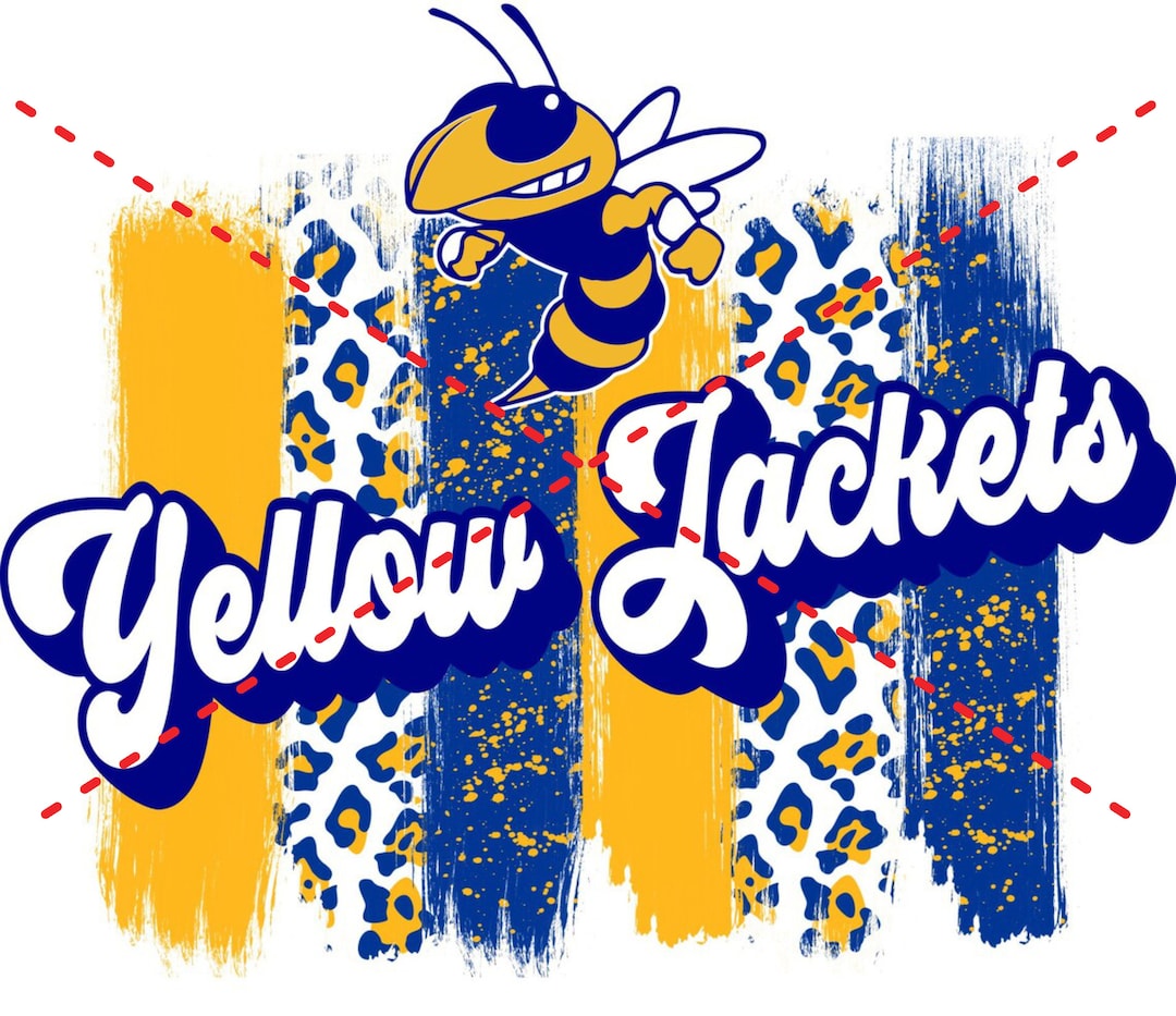 Yellow Jackets Sublimation Design | Yellow Jackets | Sports ...