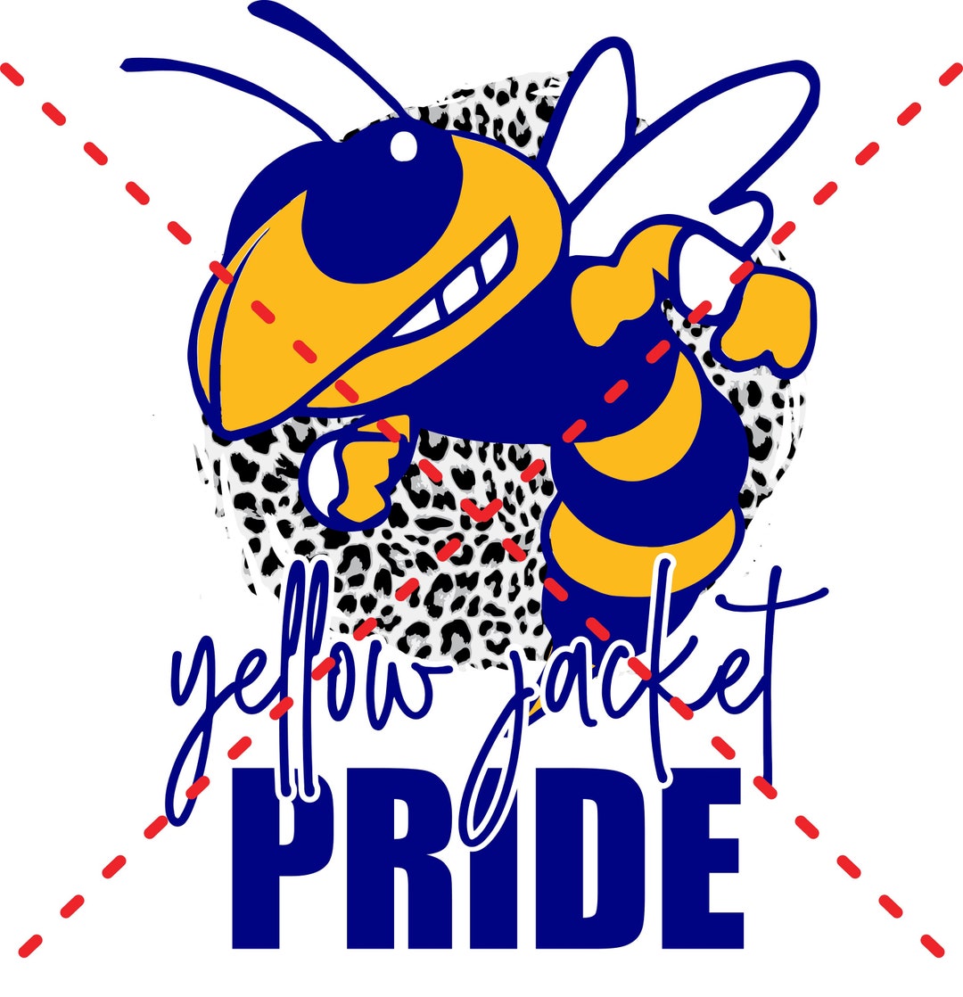 Yellow Jackets Sublimation Design Yellow Jackets Sports Sublimation PNG ...