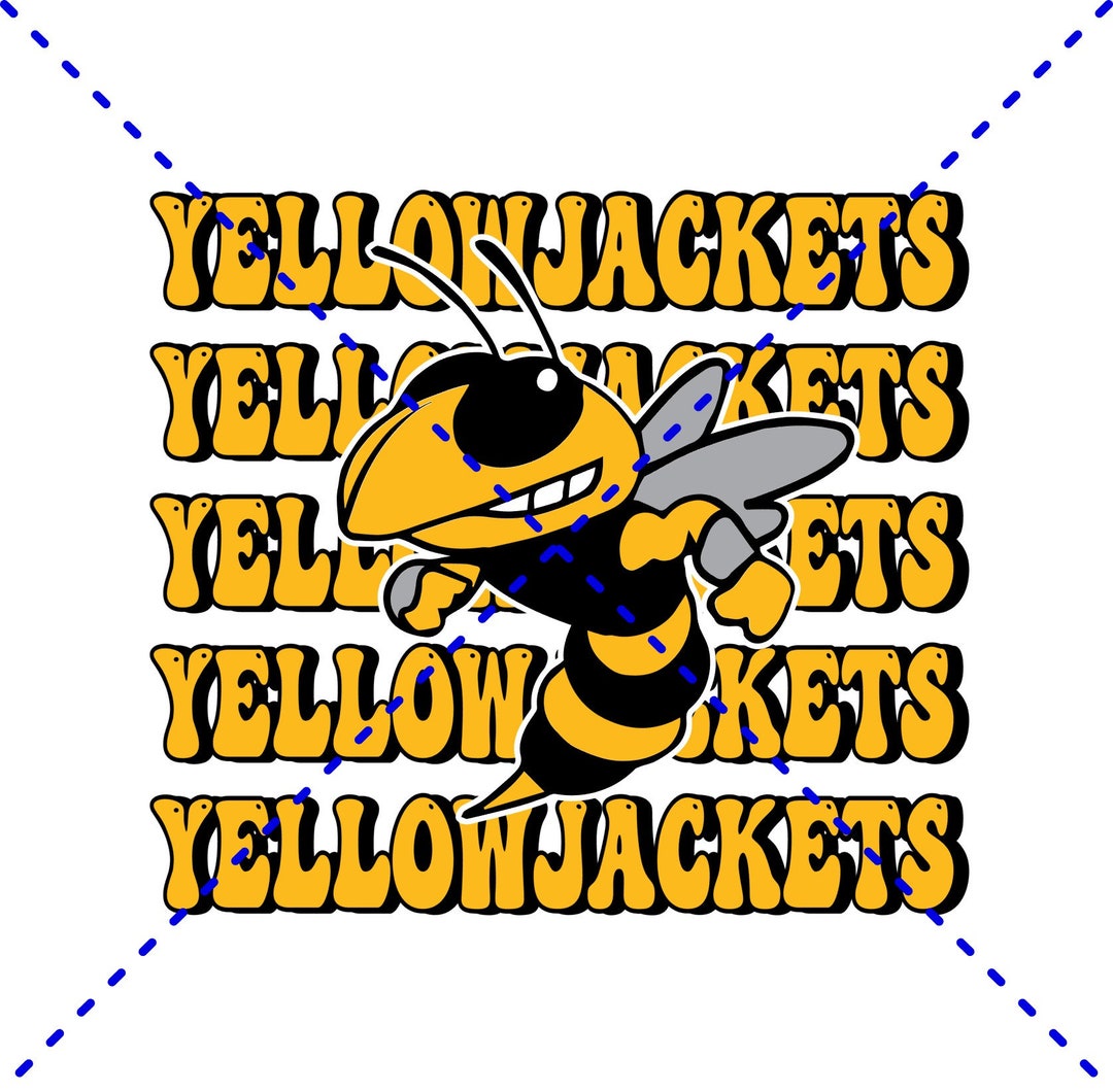 Yellow Jackets Sublimation Design | Yellow Jackets | Sports ...
