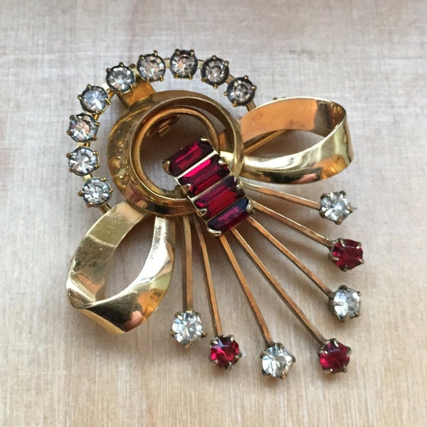 Gemstone Brooch - Etsy