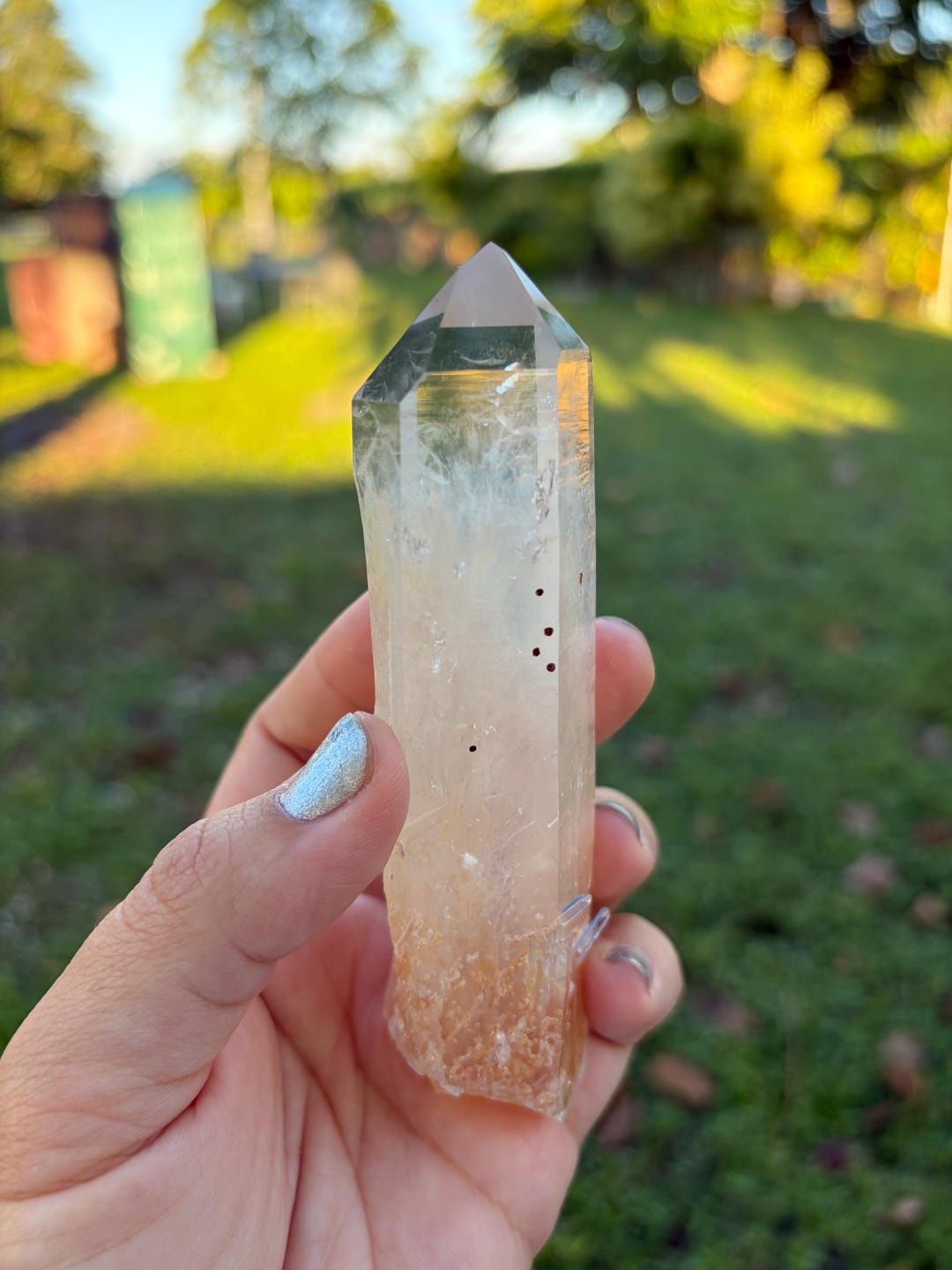 Colombian Blue Smoke Quartz Point 2 - Etsy