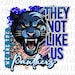 We Are Panthers PNG They Not Like Us Png Panthers Athletics Png ...