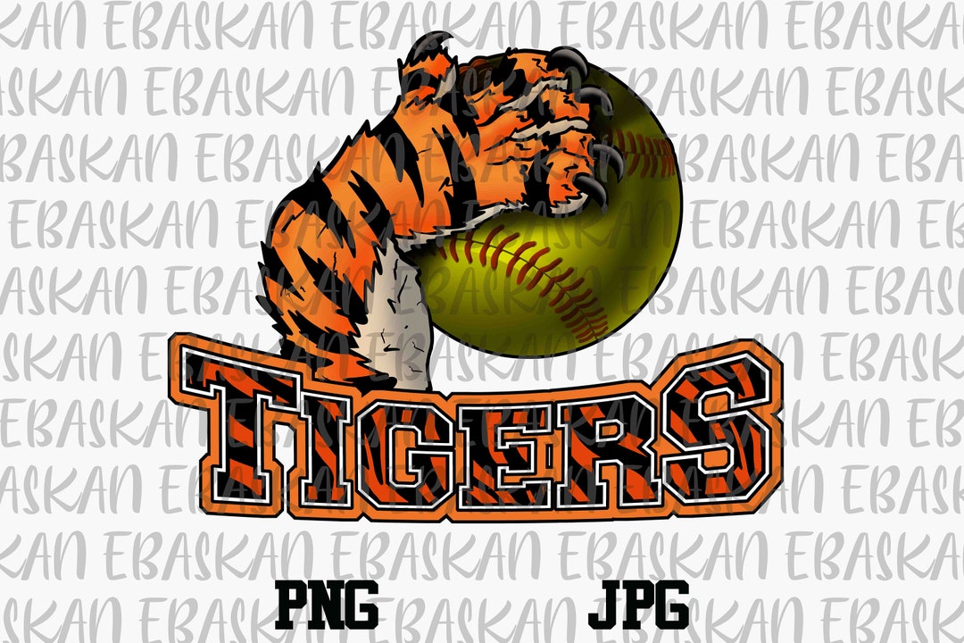 Tigers Softball PNG Athletic Teams PNG Not Svg Go Tigers Softball Team ...