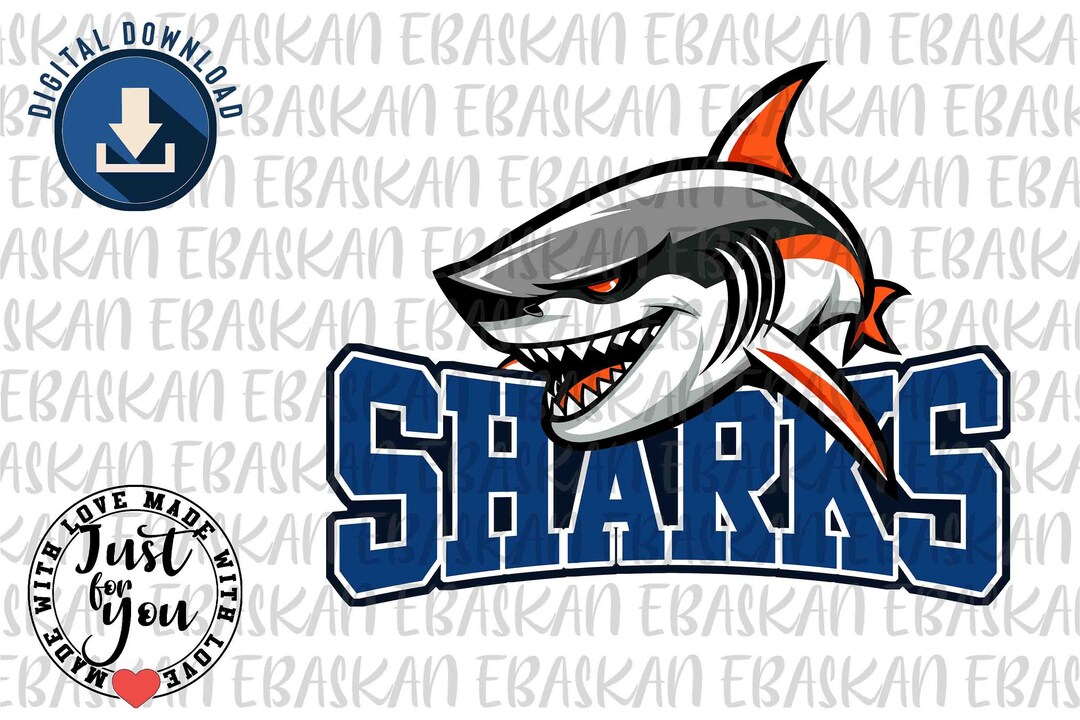 Sharks Svg Png Eps Dxf Sharks Athletics Svg, Sharks Team Svg Sharks ...