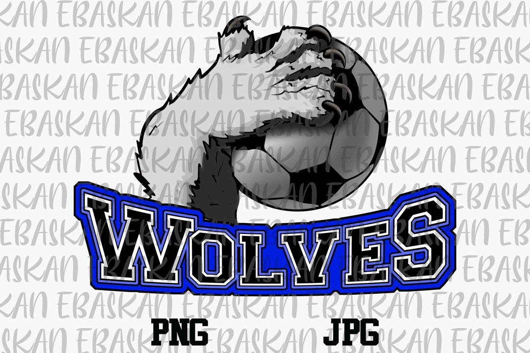 Wolves Soccer Athletic Teams Png Design Go Wolves Soccer Football Grey ...
