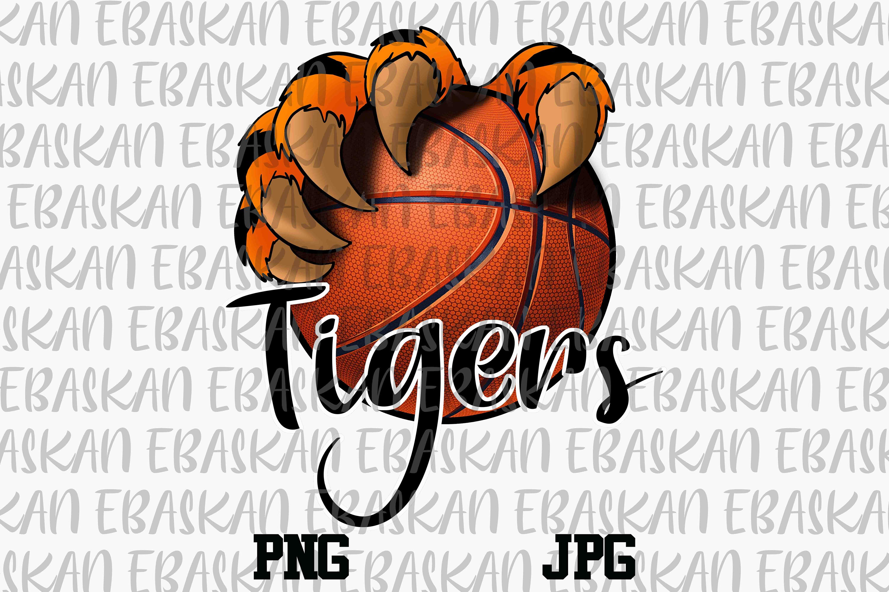 Tigers Basketball PNG JPG Athletic Teams Not Svg Go Tigers - Etsy