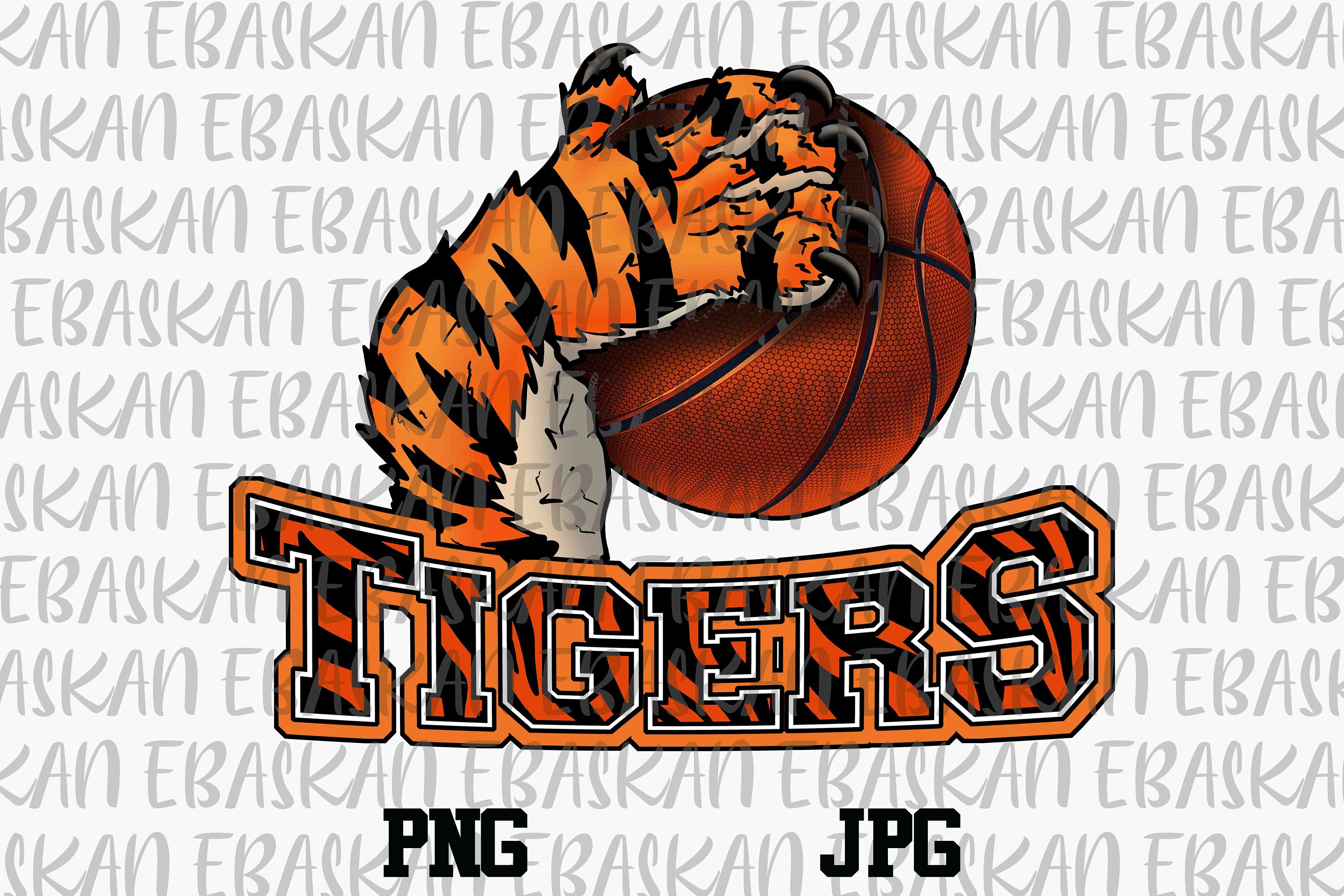 Home Decor Wall Hangings Wall Decor Tigers Basketball PNG JPG Athletic ...