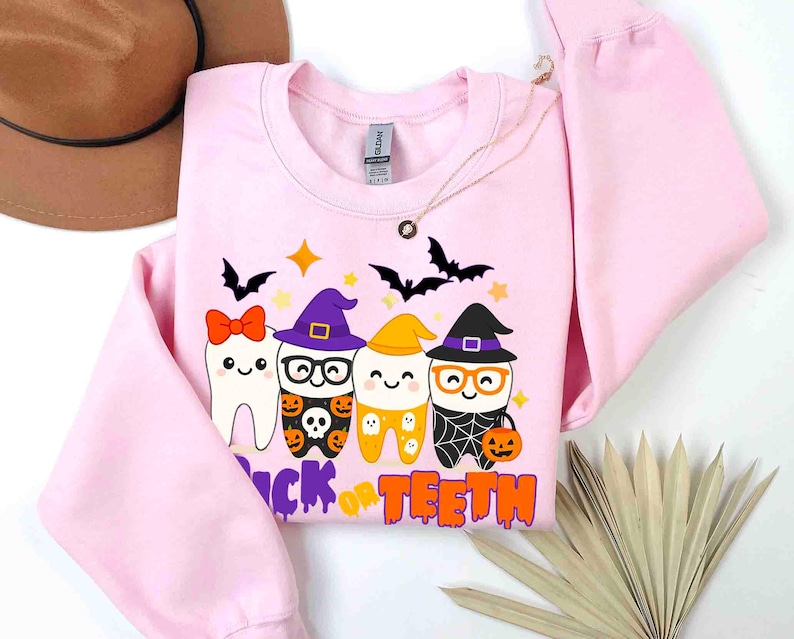 Halloween Dentist PNG, Cute Tooth Squad Design (digital Download) - Etsy