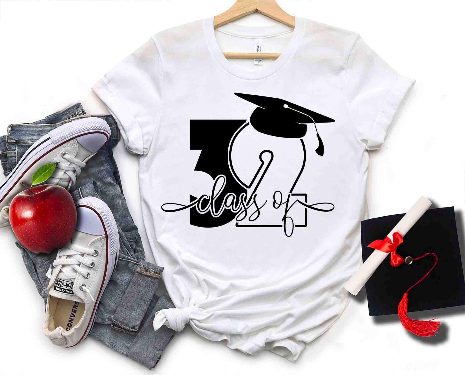 Class of 2032 Graduation Design (svg, Png, Eps, Dxf) (digital Download ...