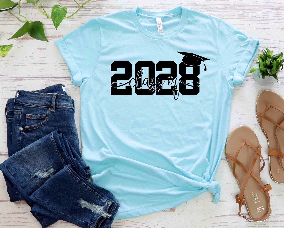 Class of 2028 Png Svg Eps Dxf Graduation Design 2028 Senior Class ...