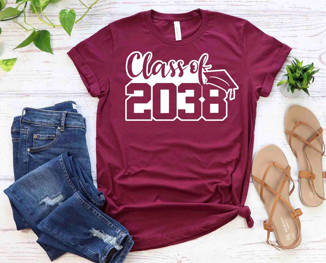 Class of 2038 SVG, Graduation Design (digital Download) - Etsy
