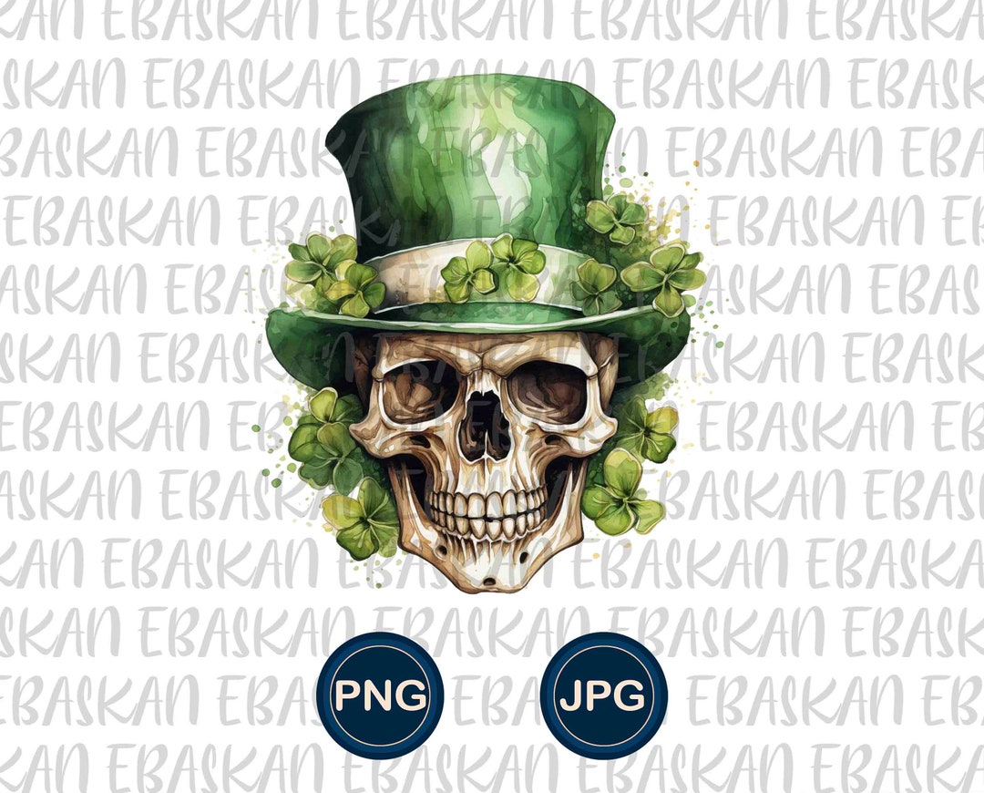 Saint Patrick Skeleton Png, St Patrick Skull Png, When You're Dead ...
