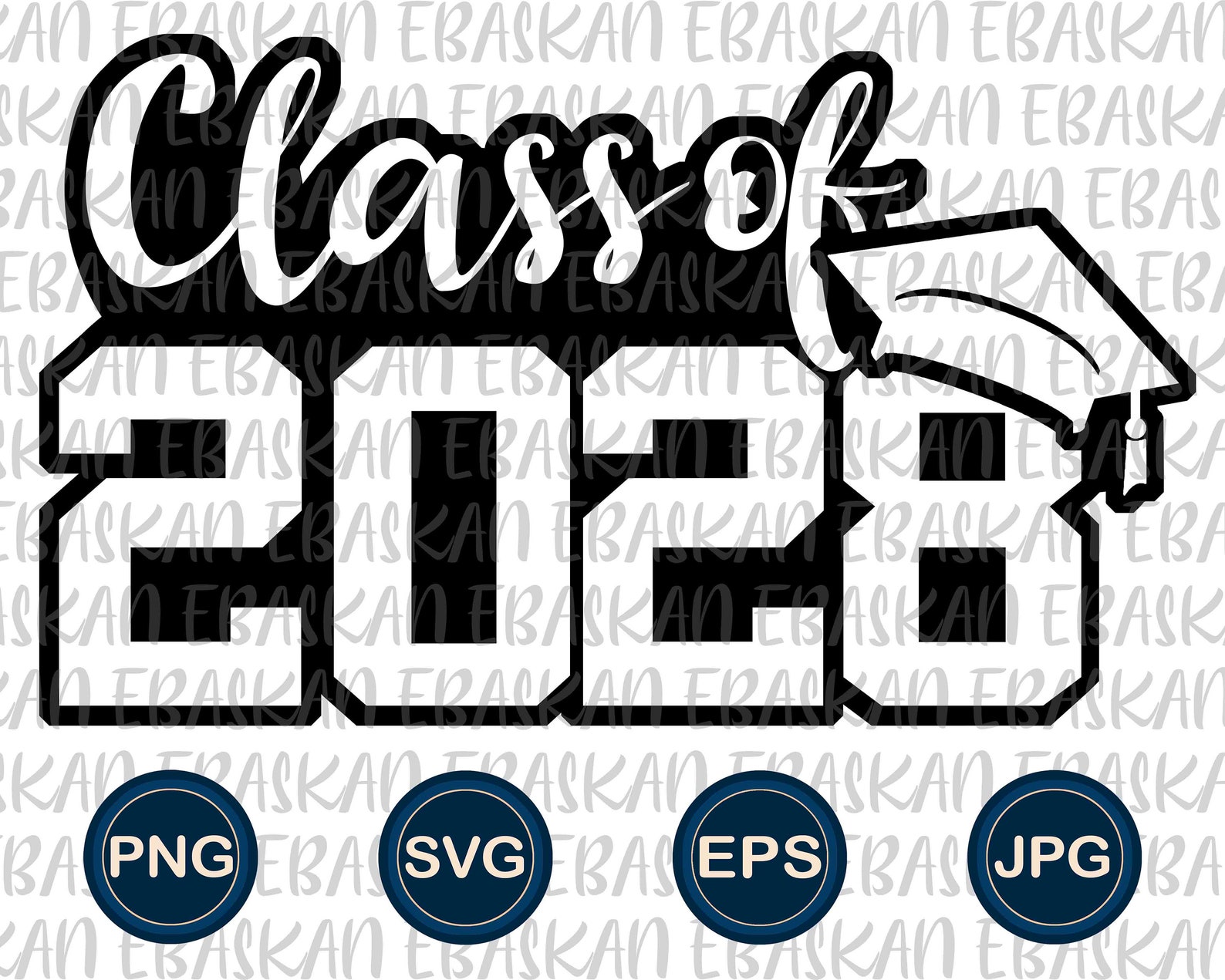 Class of 2028 PNG SVG Twenty Eight Graduation Design 2028 - Etsy