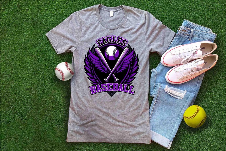 Eagle Baseball PNG, Team Design Graphics Bundle (digital Download) - Etsy