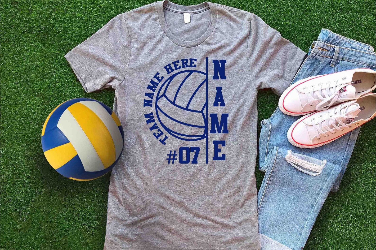 Custom Volleyball Team Design SVG PNG EPS (digital Download) - Etsy