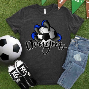 Dragons Soccer Athletic Teams PNG Go Dragons Soccer PNG Dragons Team ...