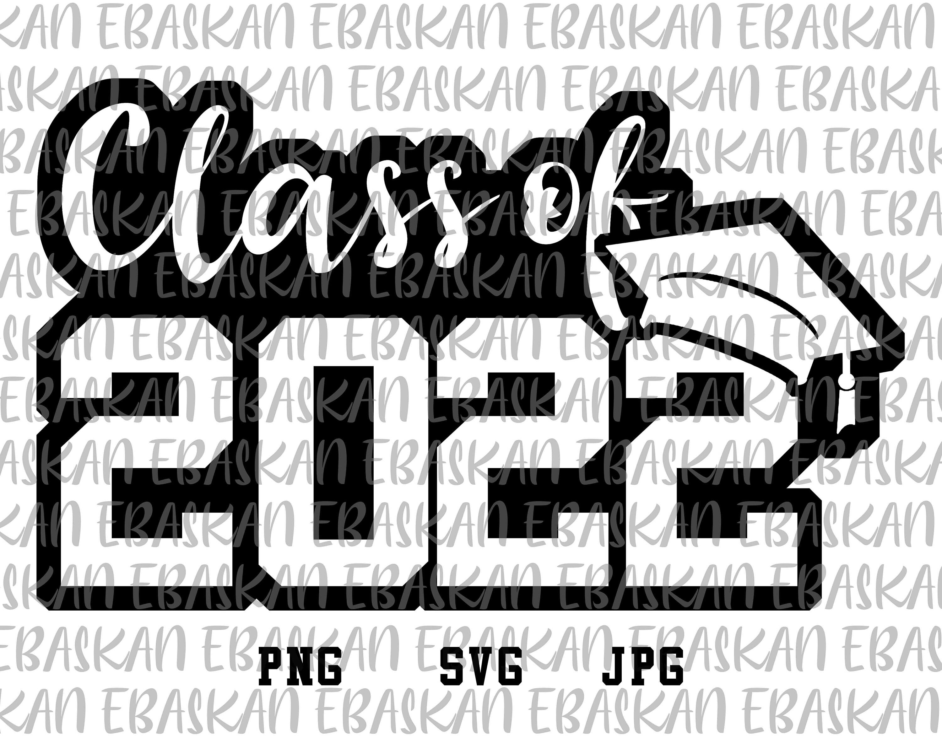 Class of 2022 PNG SVG Graduation Design 2022 Senior Class - Etsy