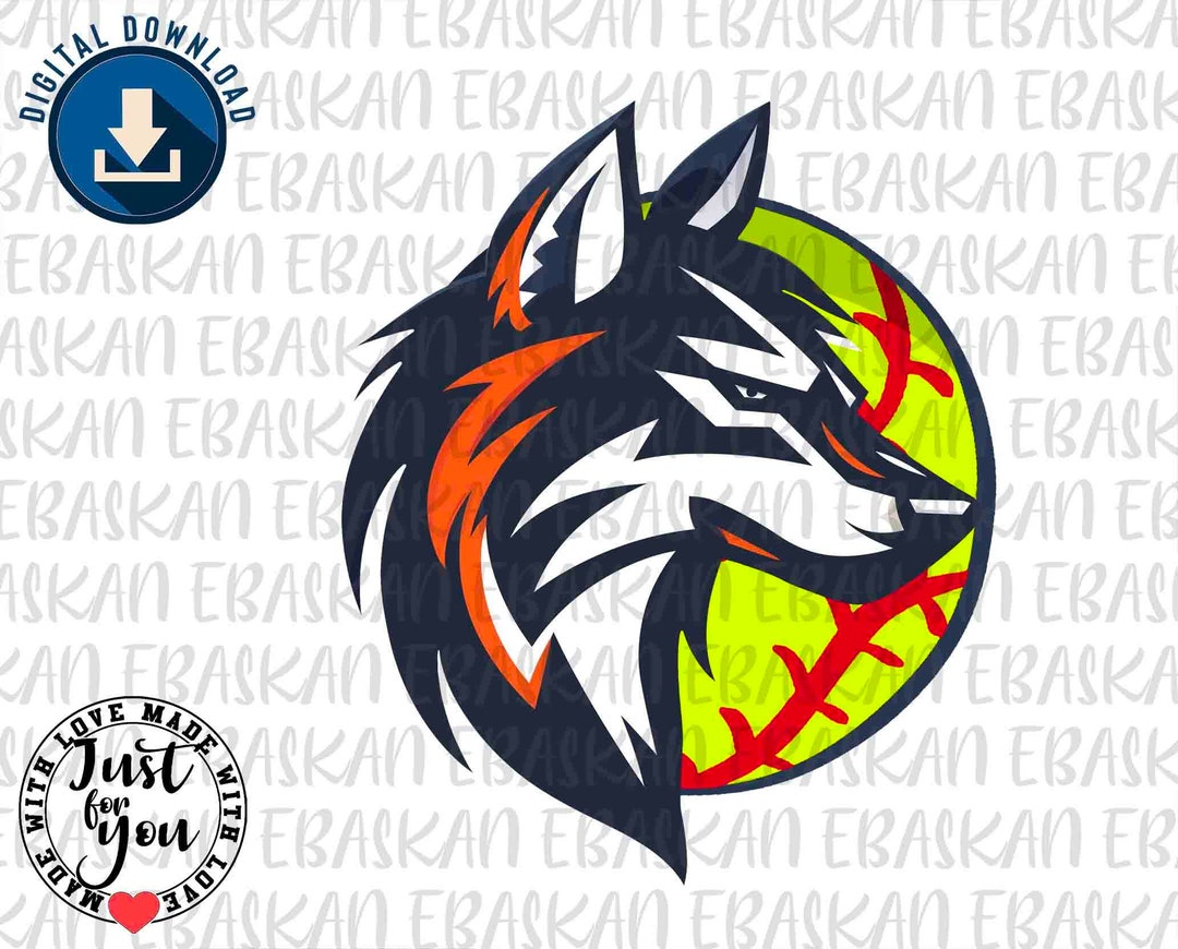 Wolves Baseball Png Svg Eps Dxf, Huskies Baseball Png, Go Wolves Svg ...