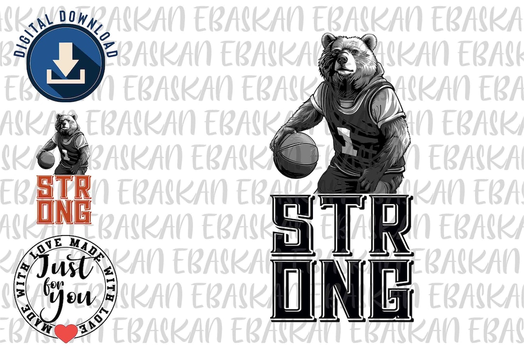 Bears Strong PNG Bears Design Athletic Go Bears, Bears Png, Bears Team ...