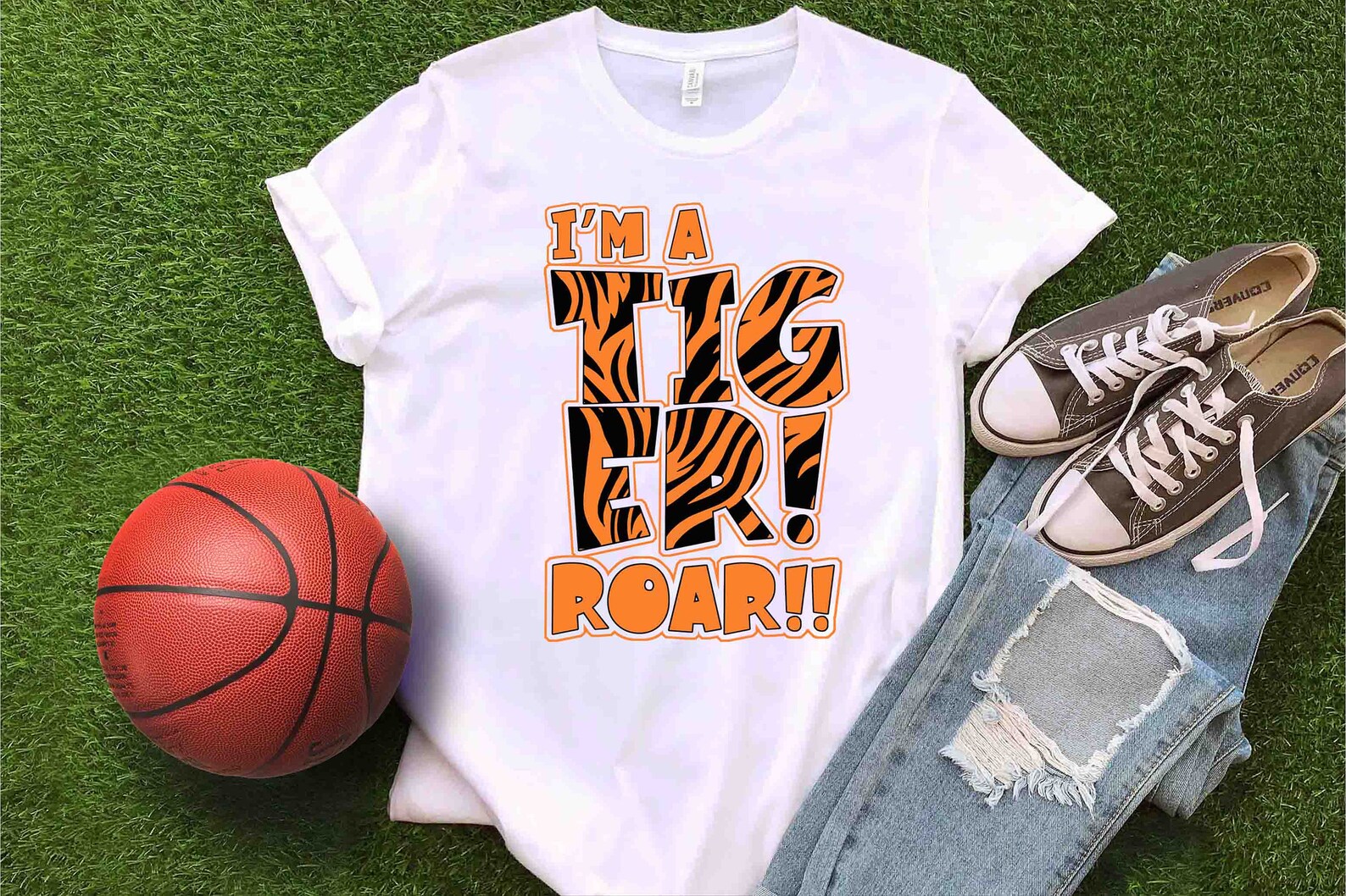 I'm A Tiger Roar SVG PNG EPS Tigers Athletic Teams Go - Etsy