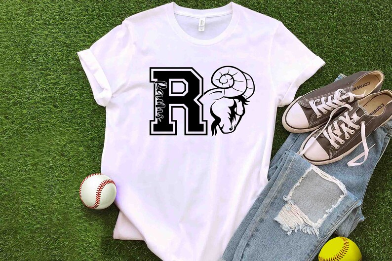 R for Rams SVG Rams PNG Go Rams Design Rams Strong Rams Team PNG Rams ...