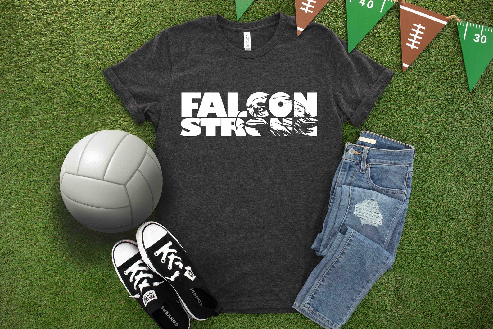 Falcon Strong PNG SVG EPS Falcon Design Athletic Go Falcons - Etsy