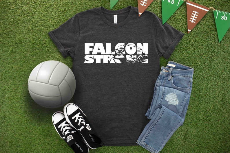 Falcon Strong PNG SVG EPS Falcon Design Athletic Go Falcons - Etsy