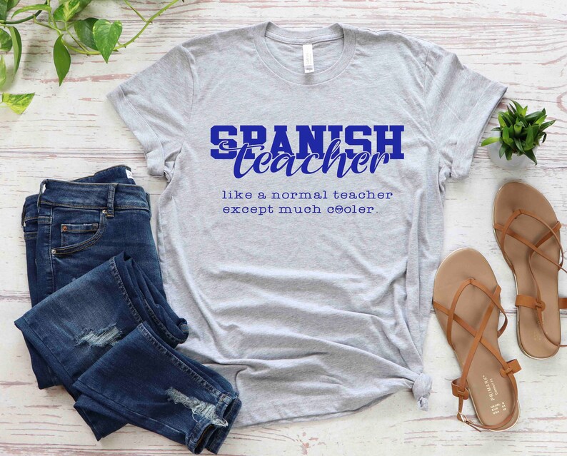 Spanish Teacher PNG SVG Profesora De Español First Day of - Etsy