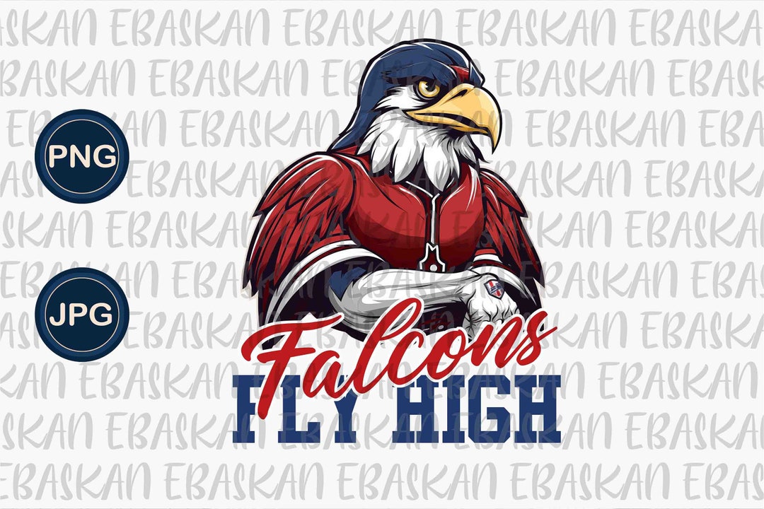 Falcons Fly High PNG We Are Falcons Png Falcons Athletics Design, Go ...