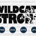Wildcats Strong PNG SVG EPS Wildcats Design Athletic Go Wildcats Team ...