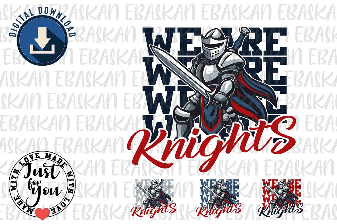 Knights Strong PNG Knights Design Athletic Go Knights Soccer Basketball ...