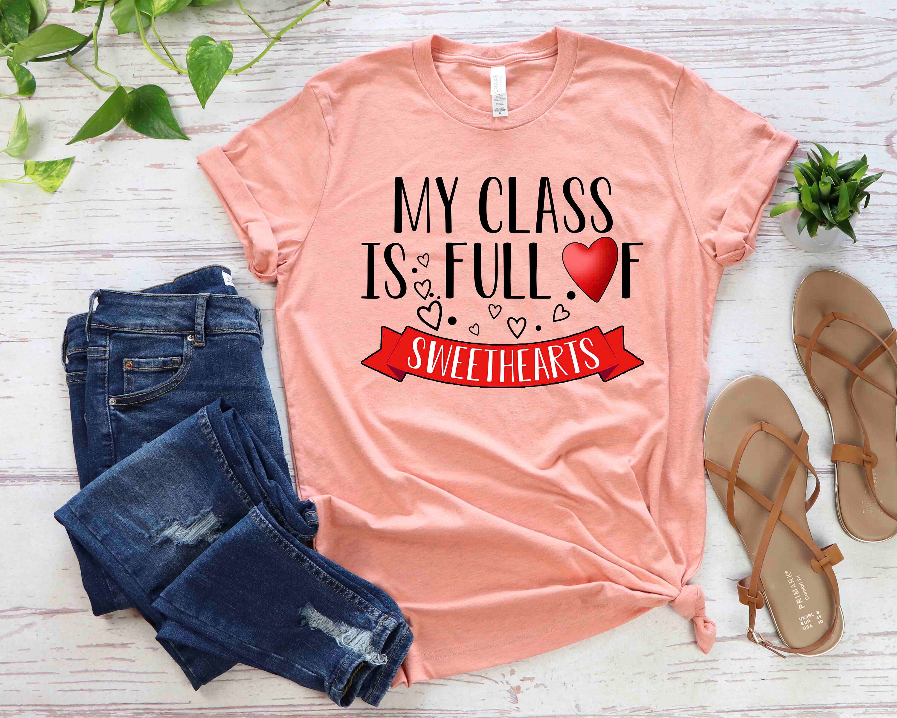 My Class is Full of Sweethearts SVG PNG Teacher Life | Etsy