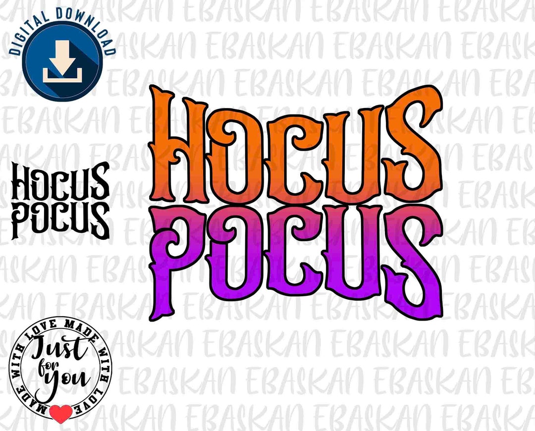 Hocus Pocus PNG Bunch of Hocus Pocus, I Put A Spell on You Png ...